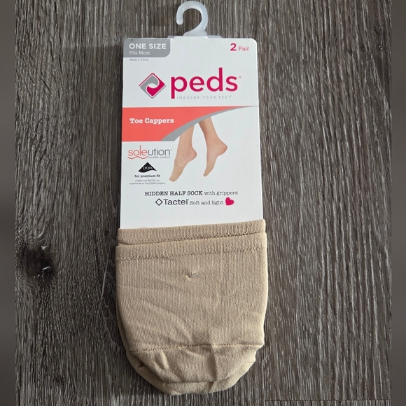 Peds | Accessories | Peds Toe Cappers Socks Hidden Half Sock With ...